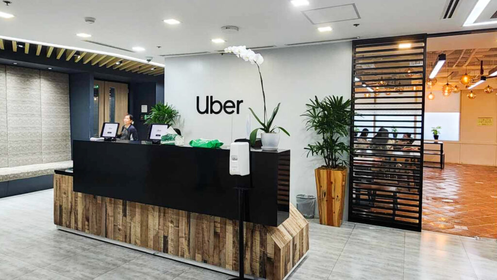 Uber Office Reception